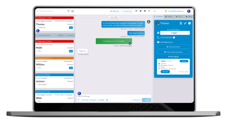 Candidate Engagement Software | Daxtra Engage – PivotCX | Daxtra